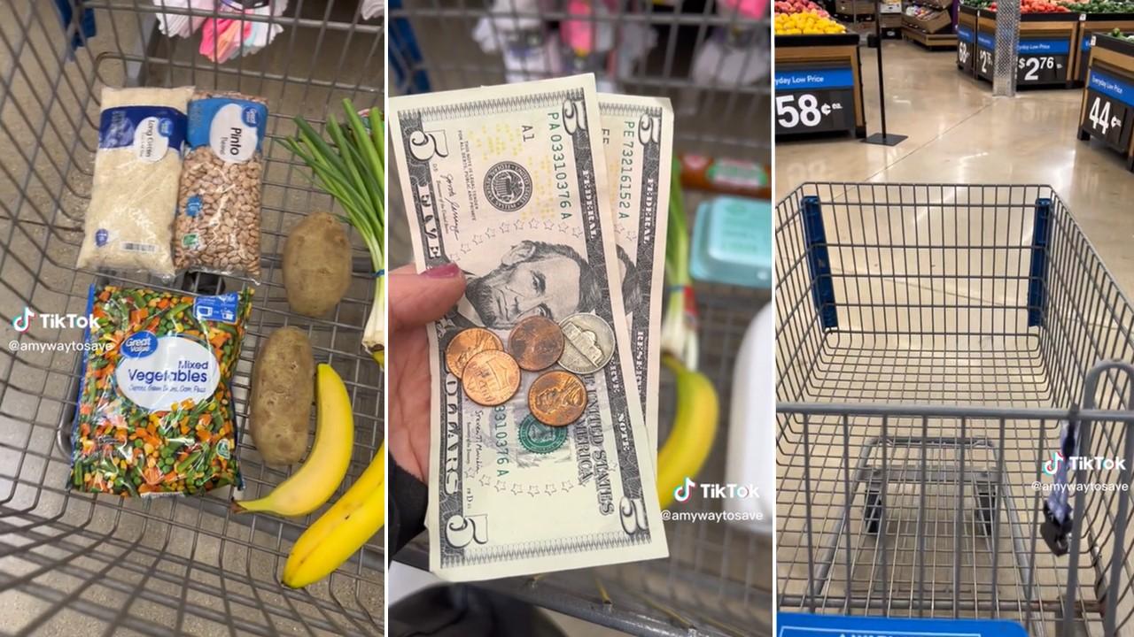 Woman on TikTok Shares Walmart Food Inflation in Last Two Years