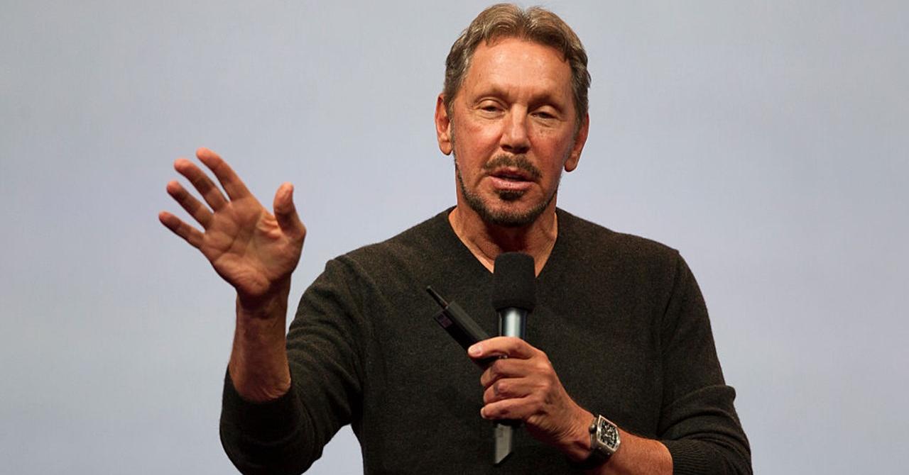 Larry Ellison Spends His Billions on Houses, Yachts, and an Island