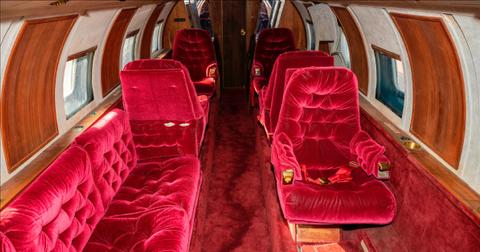 Inside Elvis Presley’s Jet that Sold at a 2023 Auction