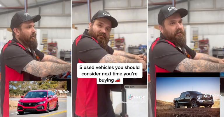 Mechanic on TikTok Shares Advice on Top 5 Used Cars to Buy