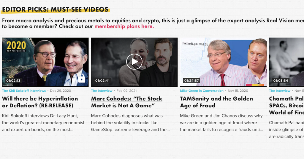 Raoul Pal, CEO and Co-Founder of Real Vision, Is Worth Millions