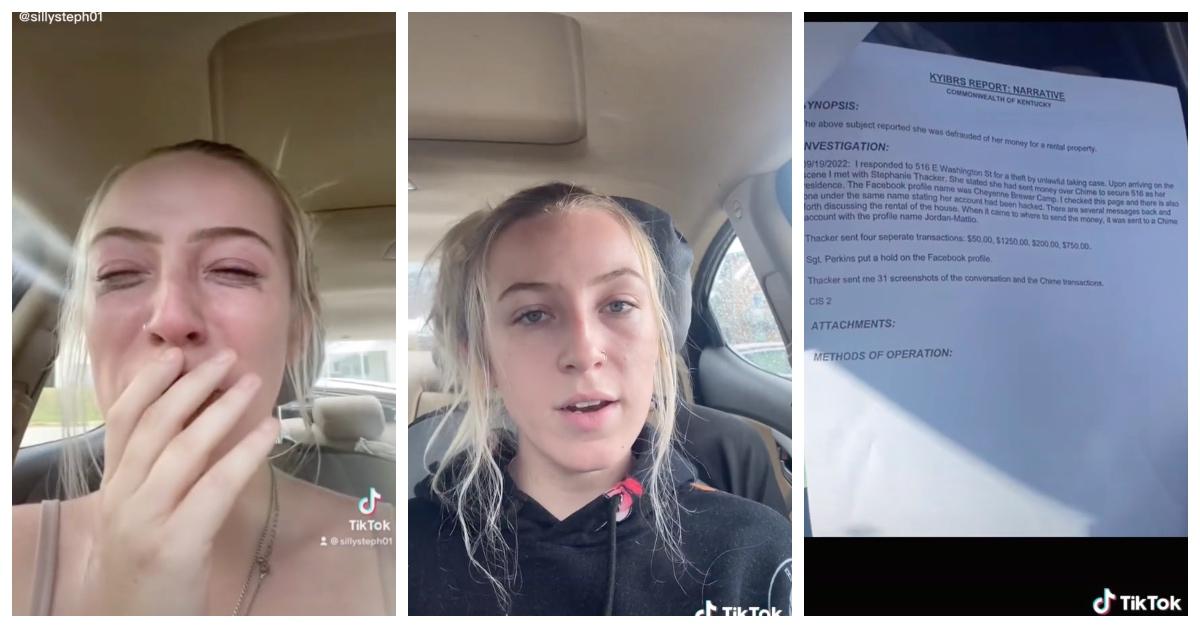 Facebook Housing Scam Left This TikToker and Chime Customer Penniless