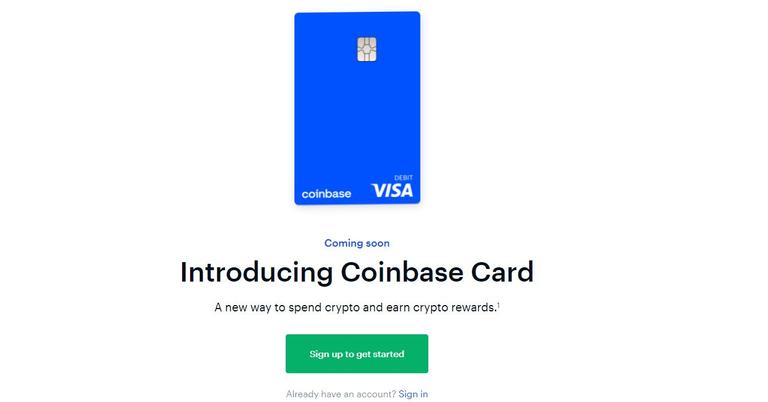 How To Get a Coinbase Card