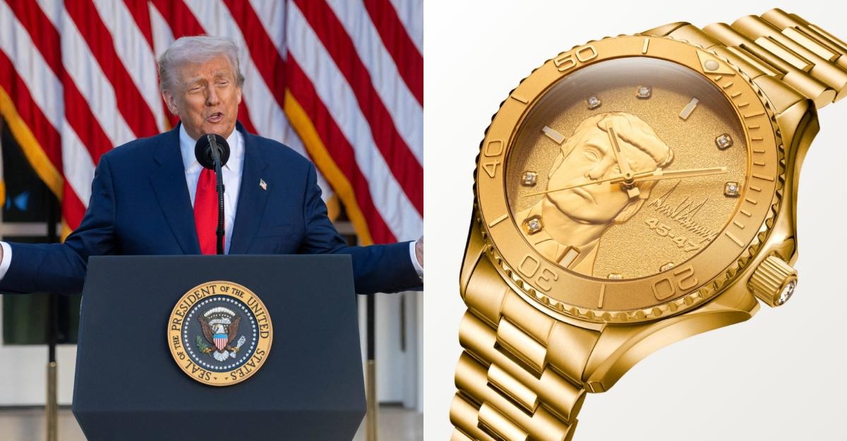 Controversial Trump Watches Sell for up to $100,000
