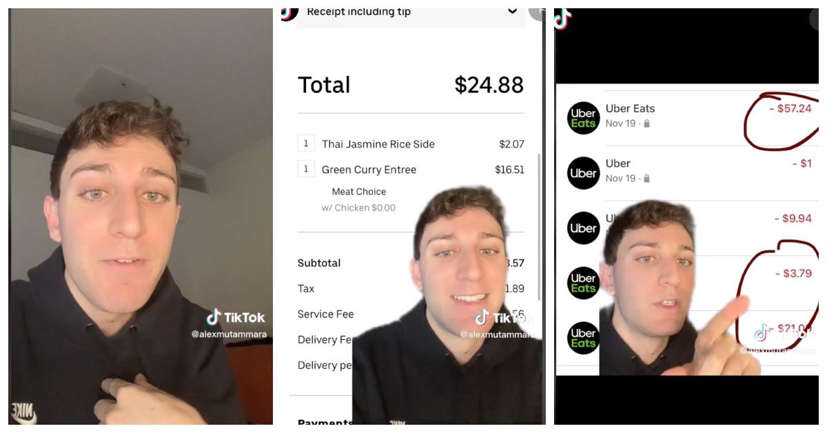 TikToker Overcharged by $57 for Uber Eats Group Order