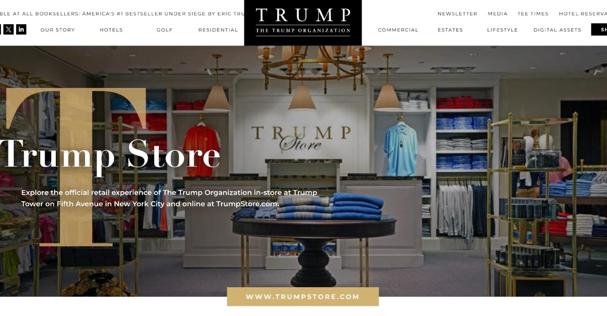 Who Makes Money From Official Trump Merchandise?